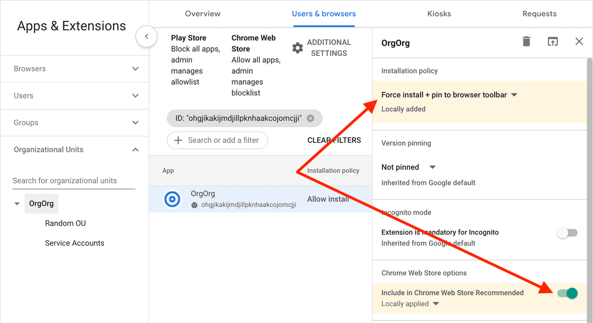 OrgOrg | Installing Chrome Extension